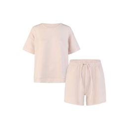 By Louise Pyjama 'by Louise Women's Pyjamas &ndash; Short-sleeved pyjamas with short trousers Floral' Damen Gr&ouml;&szlig;e L ros&eacute; Sommerkleid