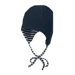Sterntaler M&uuml;tze Gr&ouml;&szlig;e 43 dunkelblau / grau