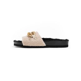 Bayton Hausschuh 'Dolomites' Damen Gr&ouml;&szlig;e 40 beige / gold