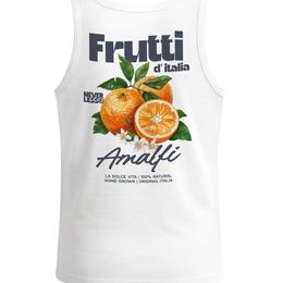 Neverless Shirt 'Frutti di italia' Herren Gr&ouml;&szlig;e XL wei&szlig;