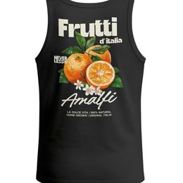 Neverless Shirt 'Frutti di italia' Herren Gr&ouml;&szlig;e L schwarz