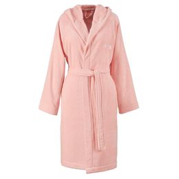 BOSS home Bademantel lang 'PLAIN' Damen Gr&ouml;&szlig;e L pink