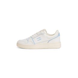 Tommy Jeans Sneaker 'Heritage' Damen Gr&ouml;&szlig;e 37 ecru / hellblau Sommerschuhe