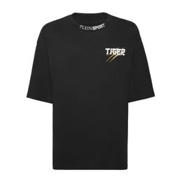 Plein Sport T-Shirt 'Tiger Tokyo' Herren Gr&ouml;&szlig;e M gold / schwarz / wei&szlig;