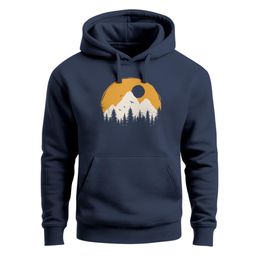Neverless Sweatshirt 'Mountain Sun' Herren Gr&ouml;&szlig;e 4XL navy