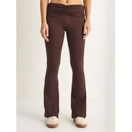 Bianco Lucci Leggings 'Gamaschen' Damen Gr&ouml;&szlig;e M dunkelbraun