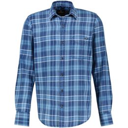 Lerros Button Up Shirt male size XXXL Blue