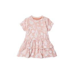 Noppies Kleid 'Cape May' M&auml;dchen Gr&ouml;&szlig;e 62 pink / wei&szlig;