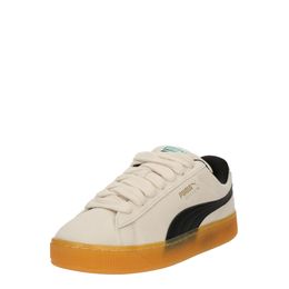 Puma Sneaker 'Suede XL Dark Risk' Herren Gr&ouml;&szlig;e 44.5 creme / gold / schwarz Sommerschuhe