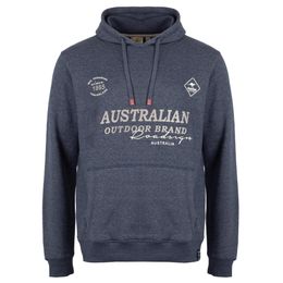 ROADSIGN australia Sweatshirt 'Hoodie Outdoor mit Print und Kapuze' Herren Gr&ouml;&szlig;e XL navy