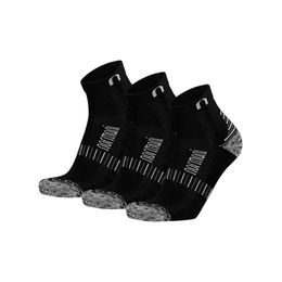 Normani Socken Damen Gr&ouml;&szlig;e 43/46 grau / schwarz
