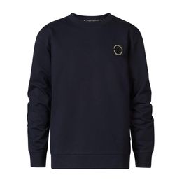 PETROL INDUSTRIES Sweatshirt 'Stevens Village' Jungen Gr&ouml;&szlig;e 176 marine / grau / hellgr&uuml;n / wei&szlig;
