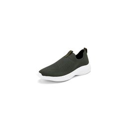 Hotter - Slip-on-Sneaker Motive, gr&uuml;n, Gr. 40
