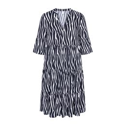 Studio Untold Kleid Damen Gr&ouml;&szlig;e 46/48 schwarz / wei&szlig; Sommerkleid