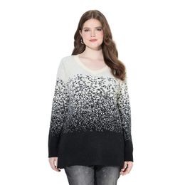 Ulla Popken Pullover in helles champagner | Gr.: 42-44