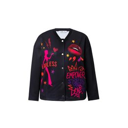 Angel of Style Jacke Damen Gr&ouml;&szlig;e XXXL/4XL lila / pink / rot / schwarz Sommerjacke