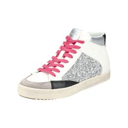 Geox Sneaker Damen Gr&ouml;&szlig;e 38 schwarz / silber / wei&szlig;