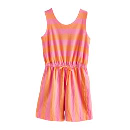 next Jumpsuit Damen Gr&ouml;&szlig;e M orange / hellpink