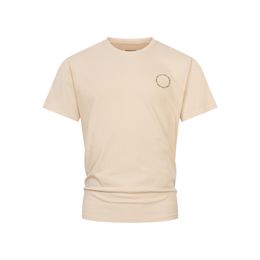 INDICODE Jeans T-Shirt 'Blank' Herren Gr&ouml;&szlig;e L hellbeige / oliv