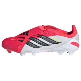 adidas Performance Athletic Shoes 'Predator Elite' boy size 30 Cranberry / Black / White