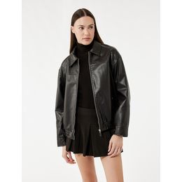 KOTON Jacke Damen Gr&ouml;&szlig;e XS dunkelbraun Sommerjacke