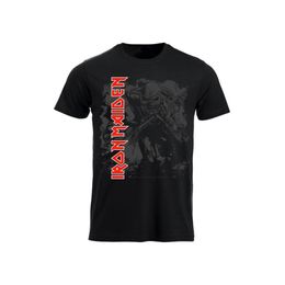 Iron Maiden Shirt 'Iron Maiden Trooper watermark T-Shirt' Herren Gr&ouml;&szlig;e S schwarz