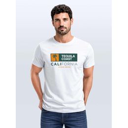 Neverless Shirt 'California' Herren Gr&ouml;&szlig;e XL wei&szlig;