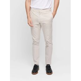 SANVT Chinohose 'The Smart Chino' Herren Gr&ouml;&szlig;e 52 elfenbein