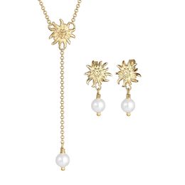 Elli Schmuckset Damen Gr&ouml;&szlig;e 40 gold