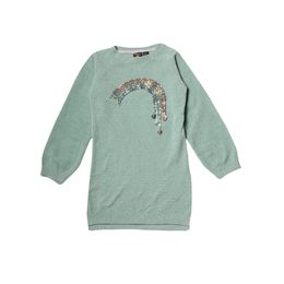 Koroshi Kleid M&auml;dchen Gr&ouml;&szlig;e 140 smaragd / rosa