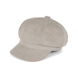 styleBREAKER Beanie 'Weiche Ballonm&uuml;tze Einfarbig' female size 54/64 Light grey