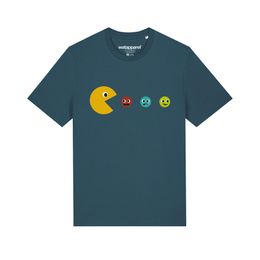 Watapparel T-Shirt Herren Gr&ouml;&szlig;e S petrol / mischfarben