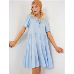 Bigdart Kleid Damen Gr&ouml;&szlig;e 36 hellblau Sommerkleid