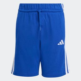 adidas Sportswear Sportshorts Jungen Gr&ouml;&szlig;e 140 royalblau / wei&szlig;