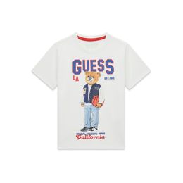 Guess Shirt boy size 128 Navy / Light blue / Dark red / White