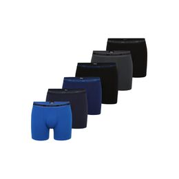 JBS of Denmark jbs Boxershorts Herren Gr&ouml;&szlig;e XL taubenblau / himmelblau / dunkelblau / grau / schwarz