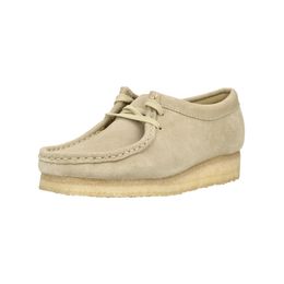 Clarks Schn&uuml;rschuh Damen Gr&ouml;&szlig;e 37 beige Sommerschuhe
