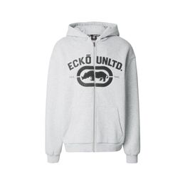 Ecko Unltd. Ecko Unlimited Sweatjacke 'Vintage' Herren Gr&ouml;&szlig;e XXL graumeliert / schwarz