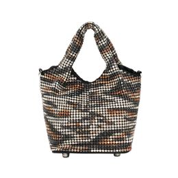 Koosh Handtasche Damen Gr&ouml;&szlig;e One Size champagner / orange / schwarz / transparent