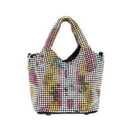 Koosh Tasche Damen Gr&ouml;&szlig;e One Size gelb / hellpink / schwarz / wei&szlig;