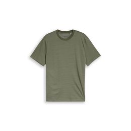 Tom Tailor Denim T-Shirt Herren Gr&ouml;&szlig;e XL oliv / wei&szlig;
