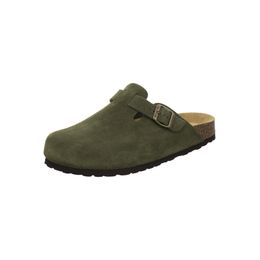 AFS-Schuhe Clogs 'Clogs Herren moos Veloursleder' male size 45 Dark green