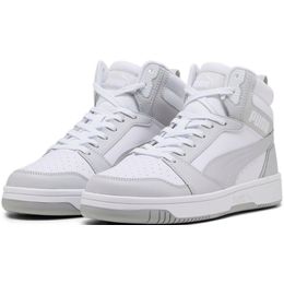 Puma High-Top Sneakers 'Rebound V6' male size 37 Light grey / White