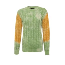 Cipo & Baxx Cipo & Baxx Pullover Damen Gr&ouml;&szlig;e S gelb / gr&uuml;n