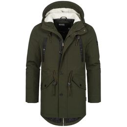 INDICODE JEANS Between-Seasons Parka 'Benicio' male size M Fir