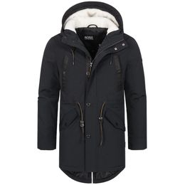 INDICODE Jeans Parka ' Benicio ' Herren Gr&ouml;&szlig;e XXL schwarz Sommerjacke