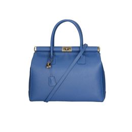 Gave Lux Handtasche Damen Gr&ouml;&szlig;e One Size royalblau / gold