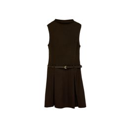 KOTON Kleid Damen Gr&ouml;&szlig;e 42 braun / offwhite Sommerkleid