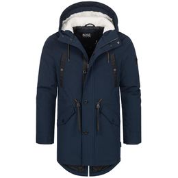 INDICODE JEANS Between-Seasons Parka 'Benicio' male size M marine blue / Black