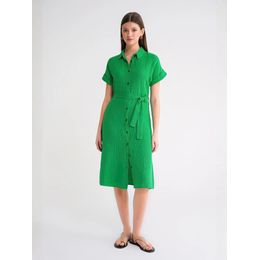 Mixray Kleid Damen Gr&ouml;&szlig;e 36 gr&uuml;n Sommerkleid